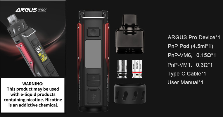 ARGUS X-VOOPOO VAPE Spark Your Life