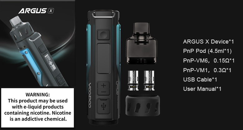 ARGUS Pro-VOOPOO VAPE Spark Your Life