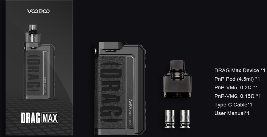 DRAG Max-VOOPOO VAPE Spark Your Life