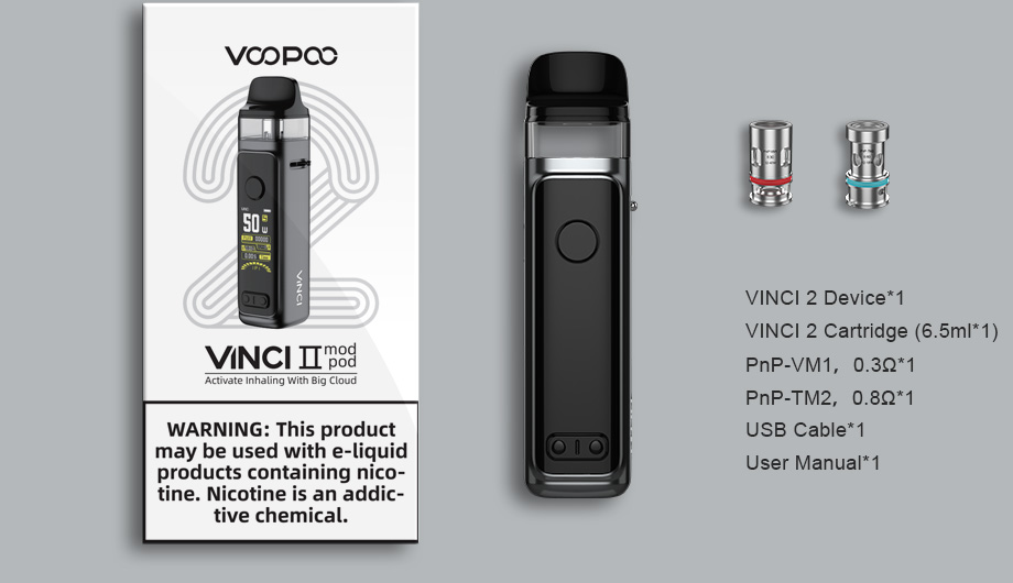 VINCI 2-VOOPOO VAPE Spark Your Life